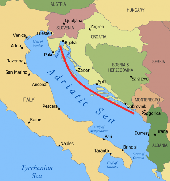 Historic Dalmatia - Byzantine Emporia
